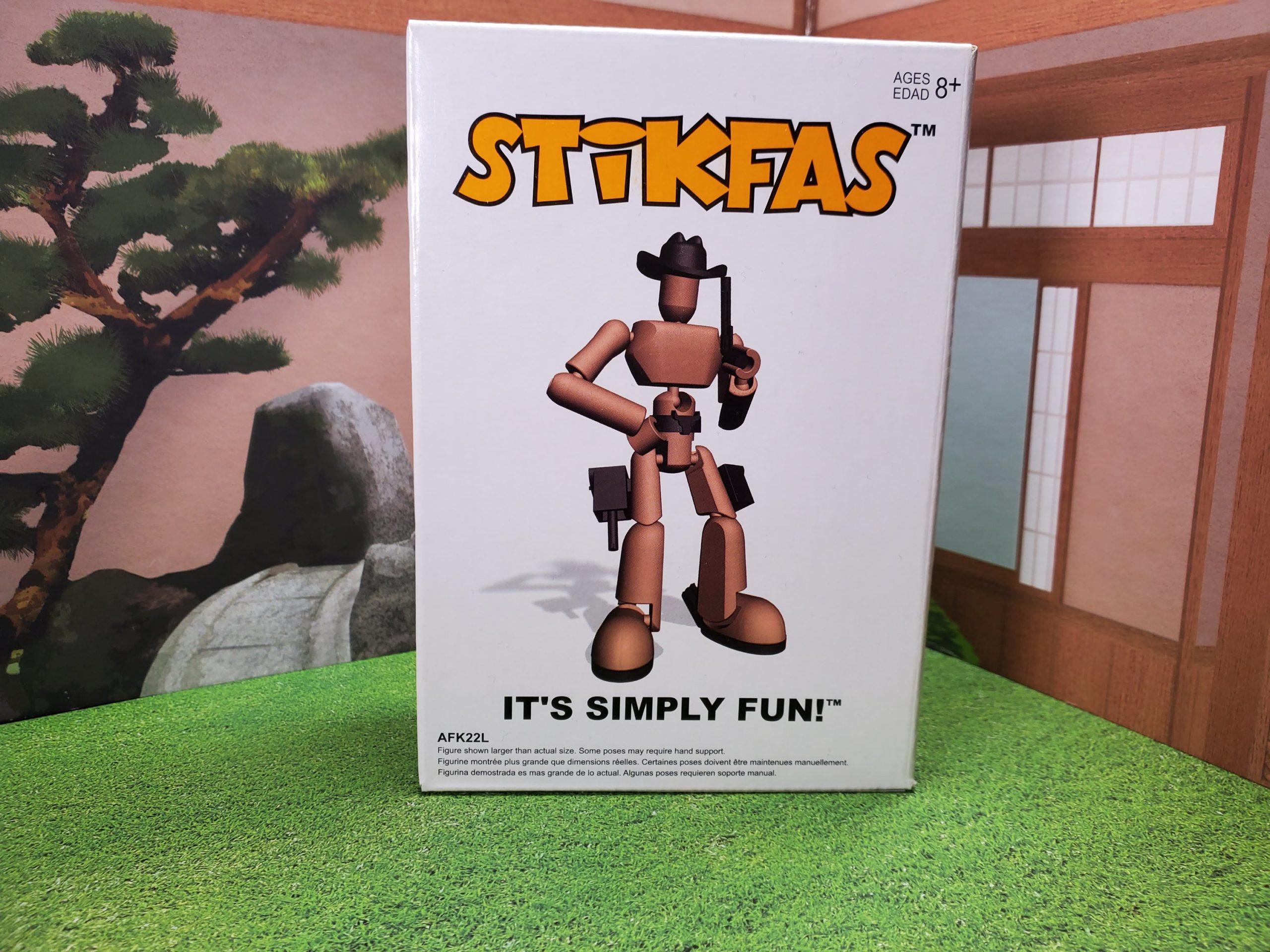 STiKFAS ALPHA MALE COWBOYを開封&組み立ててみた【スティックファス購入レビュー】